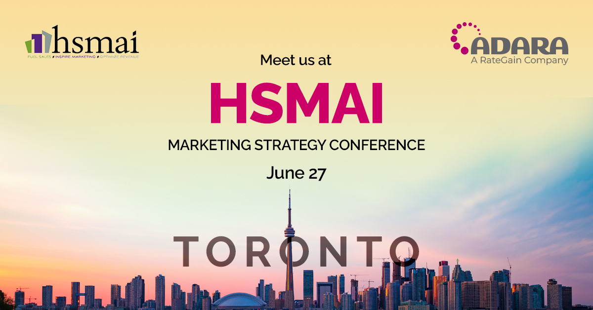 Meet RateGain at HSMAI Marketing Strategy Conference 2023