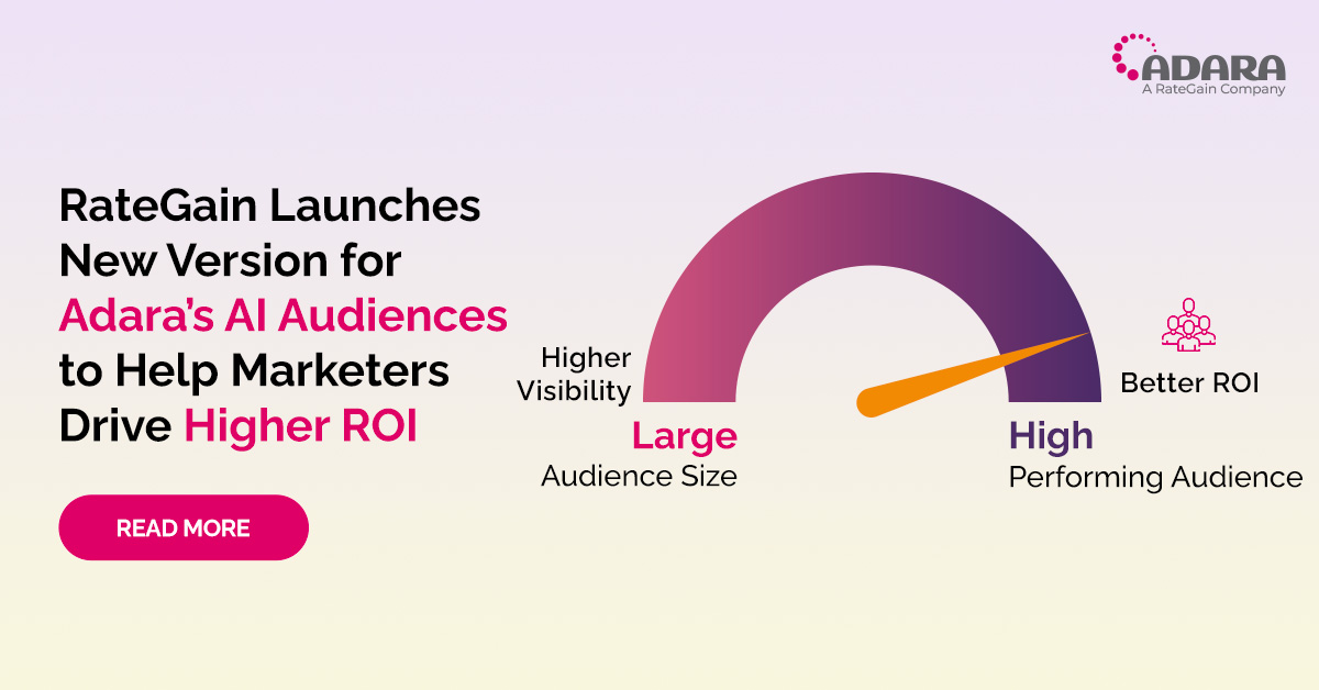 RateGain launches a new version for Adara’s AI Audiences to help Marketing Teams - ADARA
